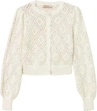 Twinset Femme, Pulls, Beige, Taille: 36 FR Coreana Cardigan