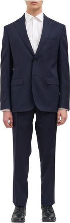 Paoloni Homme, Costumes, Bleu, Taille: S Abito in lana stretch