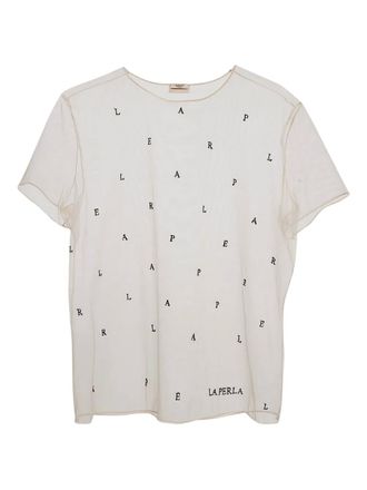 La Perla t-shirt à imprimé graphique pre-owned - Rose