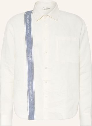J.W.Anderson Jw Anderson Leinenhemd Comfort Fit weiss
