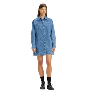 Levi's Shay Hemdblusenkleid für Damen (Denim)