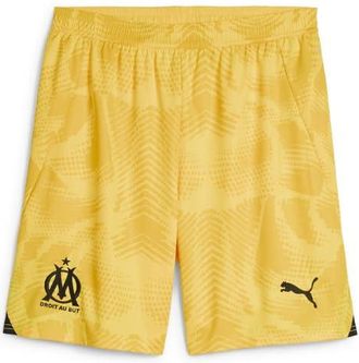 Puma Om Short de Gardien Jaune Homme 2024/2025