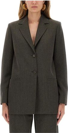 Moschino Femme, Vestes, Brun, Taille: 36 FR Blazers