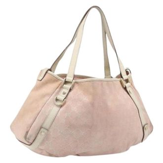 Gucci Pre-owned Vintage GG Canvas Tote - Femme - Pre-owned - Rose - Taille: ONE Size