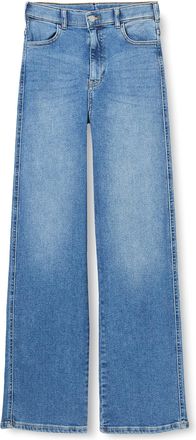 Dr. Denim Dr Denim Damen Moxy Straight Jeans, Cape Sky Worn Hem, XS/34