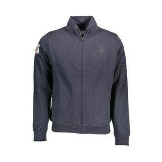 U.S.Polo Association Zip-Through Sweatshirt - - Sweatshirts & Hoodies - Herren - Blau - 2XL