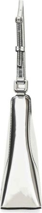 Staud Womens Shoulder Bag Linda Silver Cow Leather (bos Taurus)