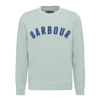 Barbour Homme, Sweatshirts et sweats à capuche, Bleu, Taille: XL Vintage Logo Crew SweaT-shirt