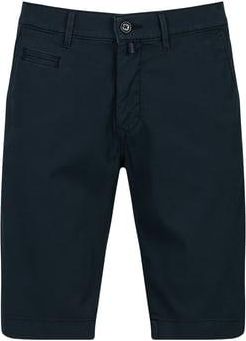 Pierre Cardin Short uni coupe regular fit en coton m&eacute;lang&eacute;