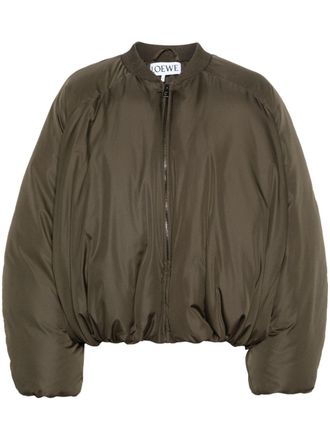 Loewe veste bomber matelassée - Vert