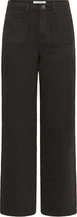 Kaffe Wide Jeans - - Jeans - Damen - Braun - W26 L32