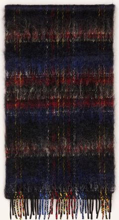 Acne Studios Schal Mit Mohair schwarz