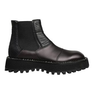 Dolce & Gabbana Homme, Chaussures, Noir, Taille: 40 EU Chelsea Bottes