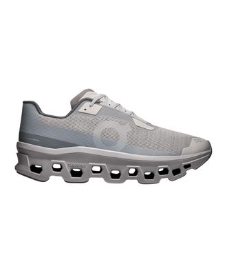 On Cloudmonster Void - Herren-Laufschuhe (Weiß/Weiß), GRAU, 44.5 EU