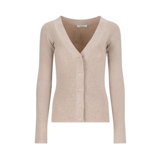 Max Mara Mxmgioiosa Cardigan - - Knitwear - Damen - Beige - L