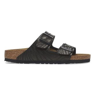 Birkenstock Zebra Schwarze Sandalen - - Shoes - Damen - Schwarzk - 38 EU