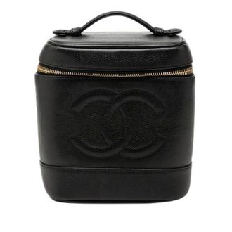 Chanel Sac Vanity Pre-owned - Femme - Pre-owned - Noir - Taille: ONE Size