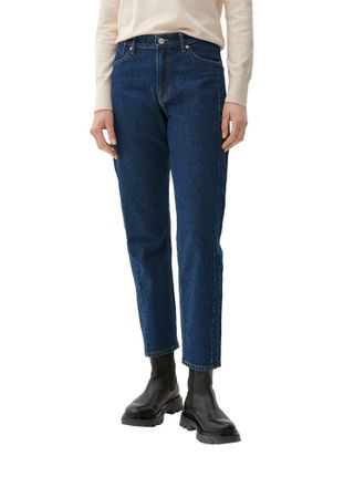 s.Oliver Damen Jeans-Hose 7/8 Jeans Hose 7 8, Blau, 40 EU