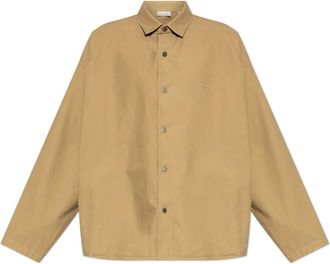 Fear of God Homme, Chemises, Beige, Taille: 3XL Cotton Canvas Overshirt