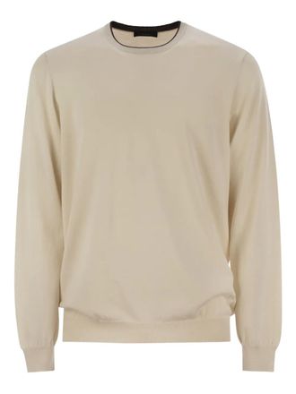 Fay Pullover mit Rundhalsausschnitt - Nude