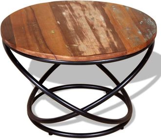 vidaXL Couchtisch Altholz Massiv 60x60x40 cm - Vidaxl