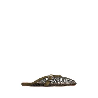 Alaia Finishnet Flat Mules