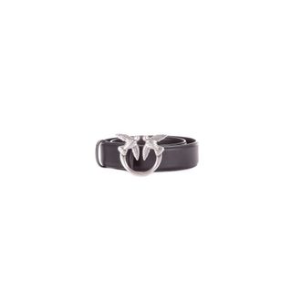 Pinko Pinko, Femme, Accessoires, Noir, Taille: XS Bag Logo Belt