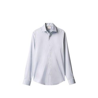 Calvin Klein Chemise slim en coton m&eacute;lang&eacute;