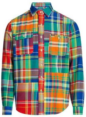 Polo Ralph Lauren Chemise motif tartan multicolore