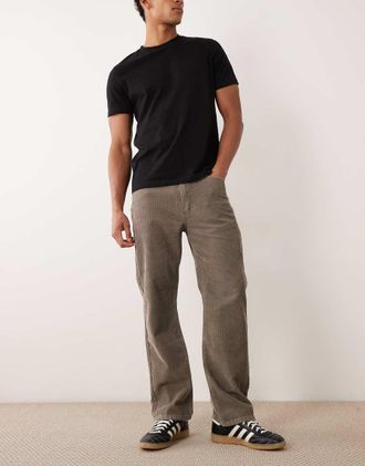 Levi's 565 lockere Straight-Jeans in Hellbraun