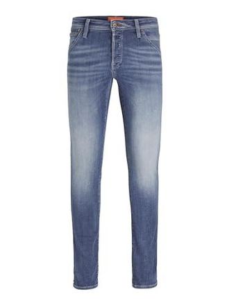Jack & Jones JJIGLENN JJFOX AM 489 50SPS Noos Jean Slim fit pour Homme, Bleu Denim, 29W / 32L