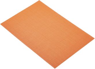 KitchenCraft Kitchen Craft Platzset aus gewobenem Vinyl, Orange, 30 x 45 cm