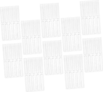 PartyKindom 10blätter Schrankschutzband Transparentes Stoßdämpferband Für Schranktüren Schiebetüren Und Glastischplatten Selbstklebend rutschfest Schützt Möbel Un