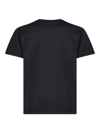 Stone Island Mens T-Shirt Cotton Black T-Shirts And Polos