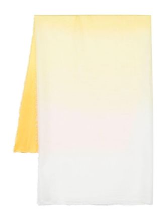 Faliero Sarti &eacute;charpe &agrave; effet d&eacute;grad&eacute; - Jaune