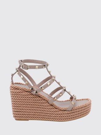 Valentino Garavani Keilabsatzschuhe Damen Farbe Puder