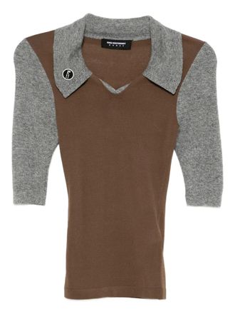 Kiko Kostadinov polo Larissa - Marron