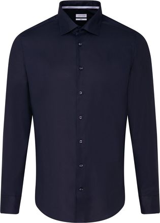Seidensticker Herren Business Hemd - Shaped Fit - Bügelfrei - Kent Kragen - Langarm - 100% Baumwolle