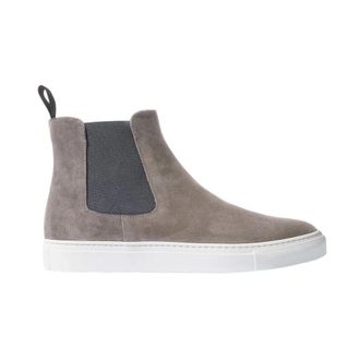Scarosso Tommaso Graue Wildleder Plateau-Sneakers - - Shoes - Herren - Grau - 39 EU