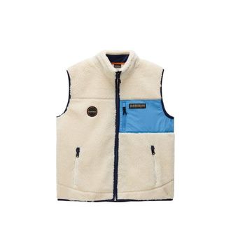 Napapijri Veste sans manches zipp&eacute;e sherpa