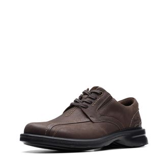 Clarks Herren Gessler Spitze Oxford, Dunkelbraun, 44.5 EU Weit