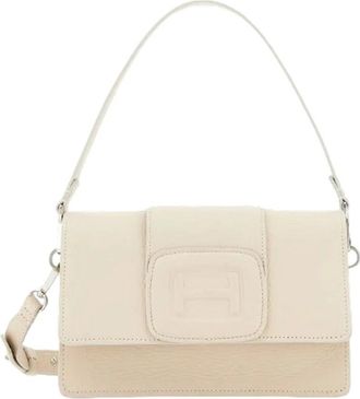 Hogan Femme, Sacs, Beige, Taille: ONE Size H-Bag