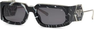 Philipp Plein Authentische Brille mit Premium-Qualit&auml;t - - Accessories - unisex - Schwarzk - 58 MM