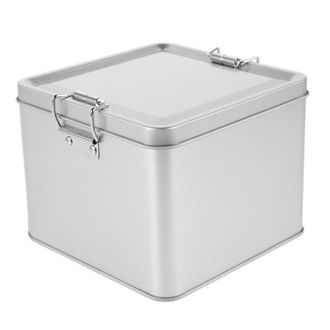 Cabilock Wei&szlig;blech Keksdose S&uuml;&szlig;igkeitenbox Mit Deckel Luftdicht Vintage Aufbewahrungsdose F&uuml;r Hochzeit Und Haushalt