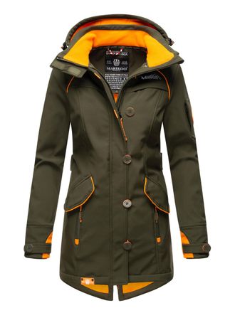 Navahoo Marikoo Damen Softshelljacke - Soulinaa, wasserdicht mit abnehmbarer Kapuze