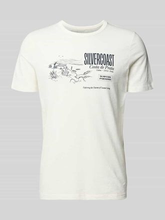 s.Oliver Red Label Regular Fit T-Shirt aus reiner Baumwolle