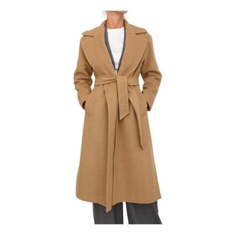 Marella Femme, Manteaux, Brun, Taille: 46 FR Cadmio Coat