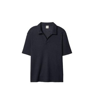 Calvin Klein Polo droit manches courtes textur&eacute;