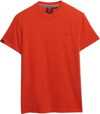 Superdry Essential Logo EMB Tee M1011245A Bold Orange L