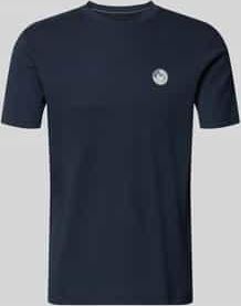 Blend Regular Fit T-Shirt mit Strukturmuster Modell Kaito